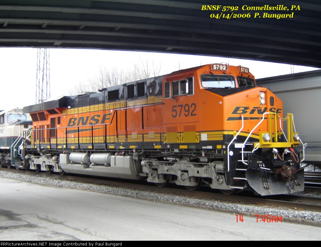 BNSF 5792 04/14/2006
